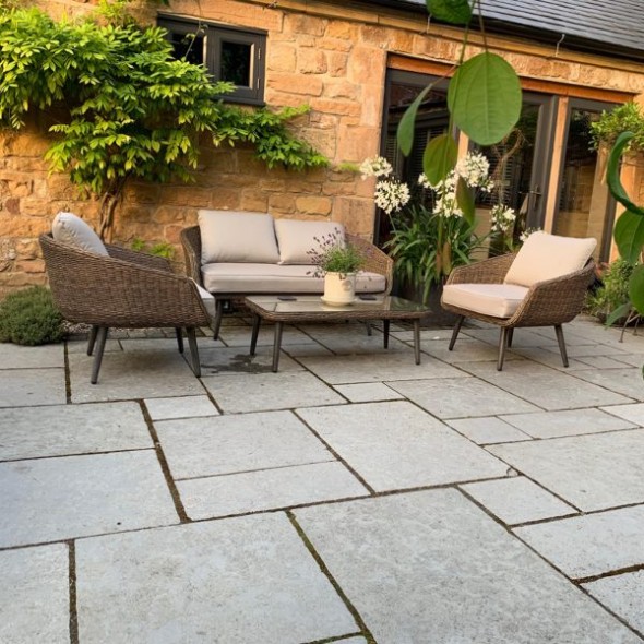 Vintage Blue Limestone 4 size