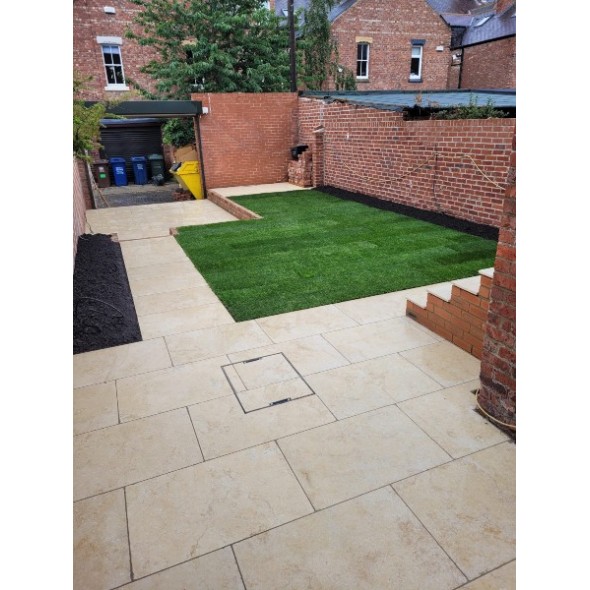 Sahara Pearl Limestone 600x900 | Paving Stones Direct